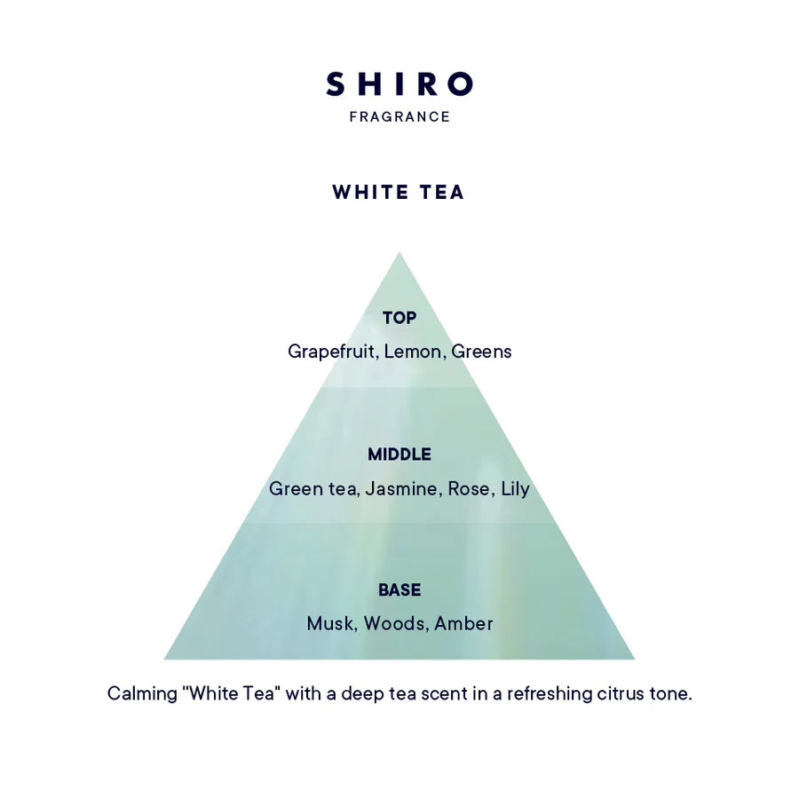 SHIRO White Tea Bath Salt – Everglow Cosmetics
